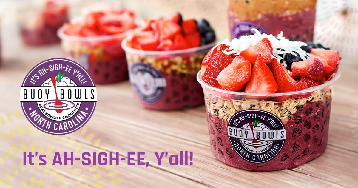 Açaí Bowls, Smoothies and More - Our Menu - Buoy Bowls